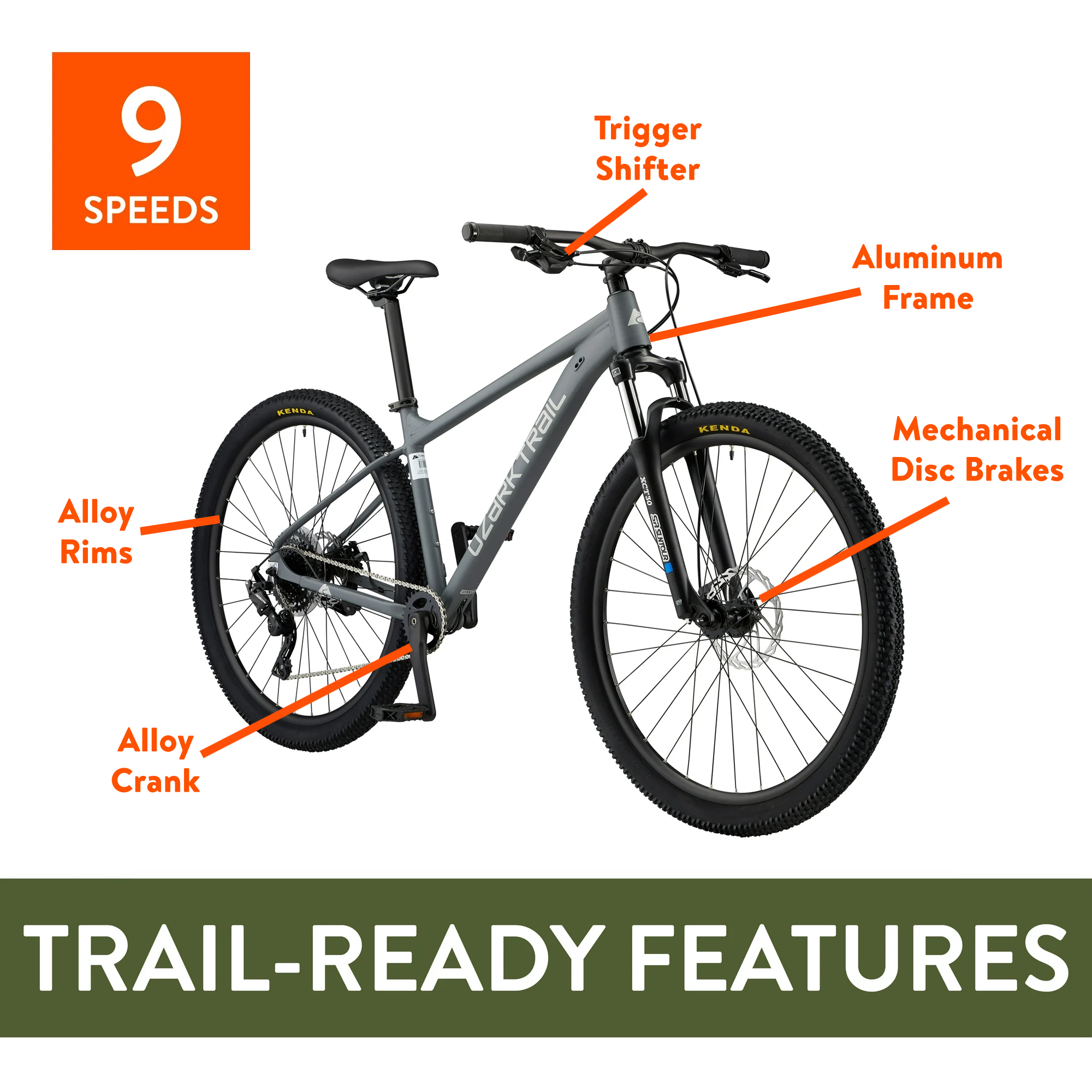 Ozark Trail Mountain Bike